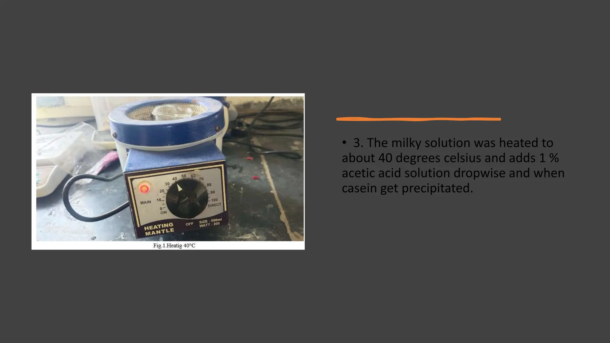 Casein in different samples of milk chemistry project | PPTX
