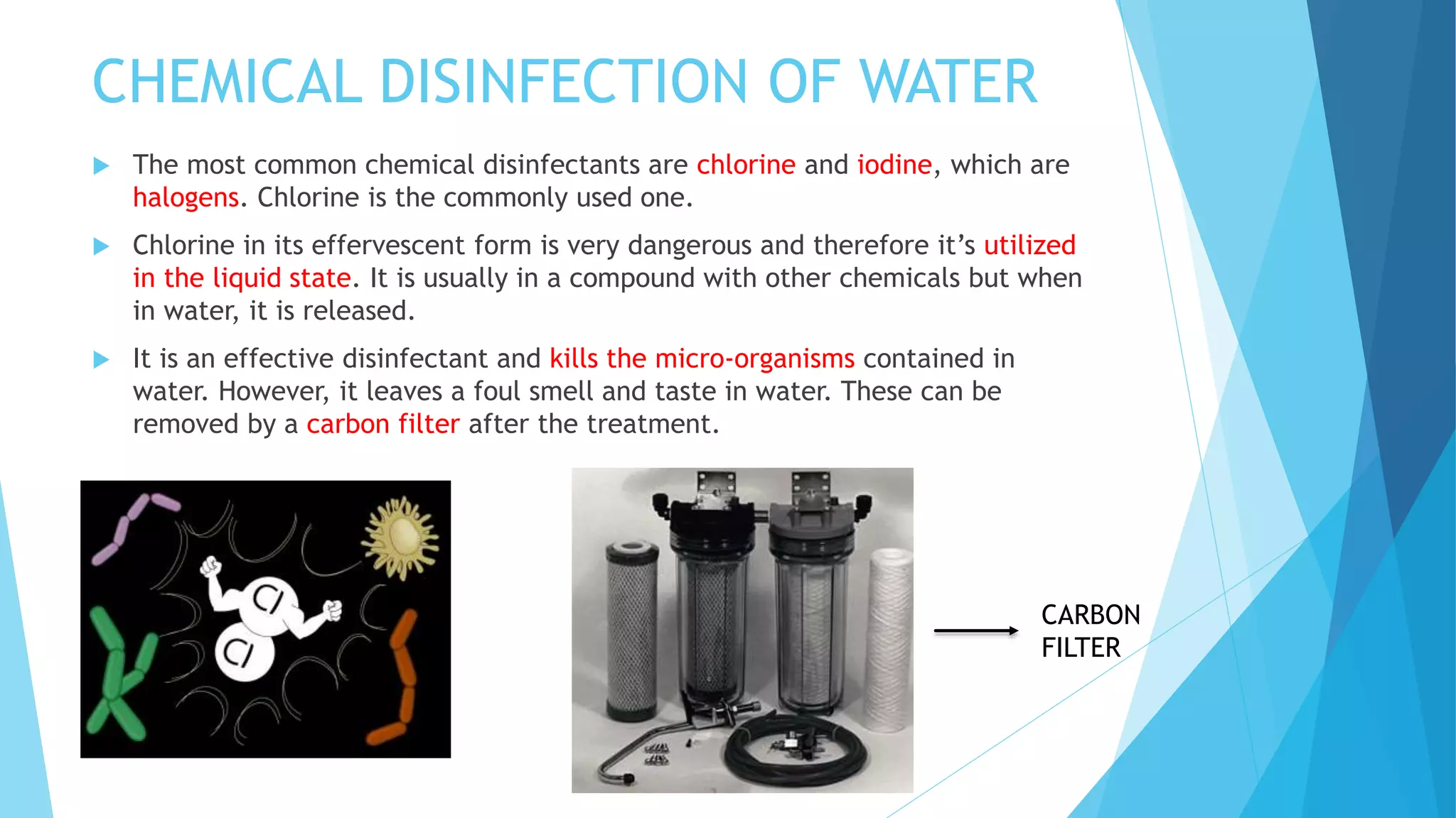 Water purification methods | PPTX