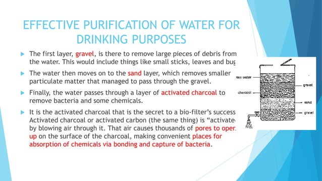 Water purification methods | PPTX