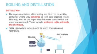 Water purification methods | PPTX