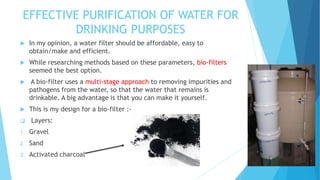 Water purification methods | PPTX