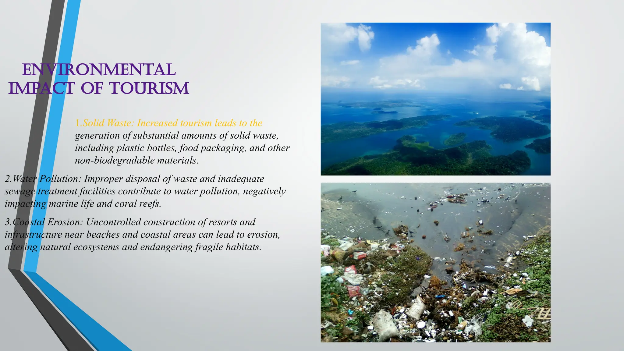 Pollution and tourism in andaman and nicobar islands | PPTX