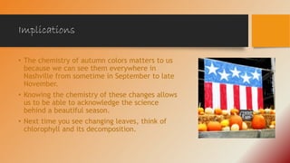 Chemistry of the Fall | PPTX