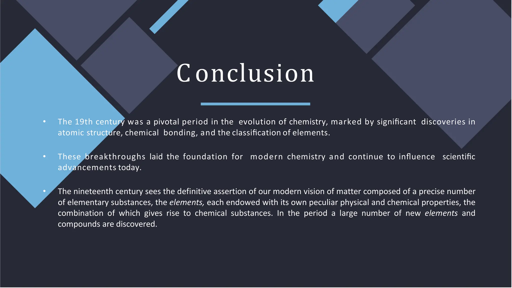 Chemistry in 19th Century ppt.pptx on chemistry | PPT