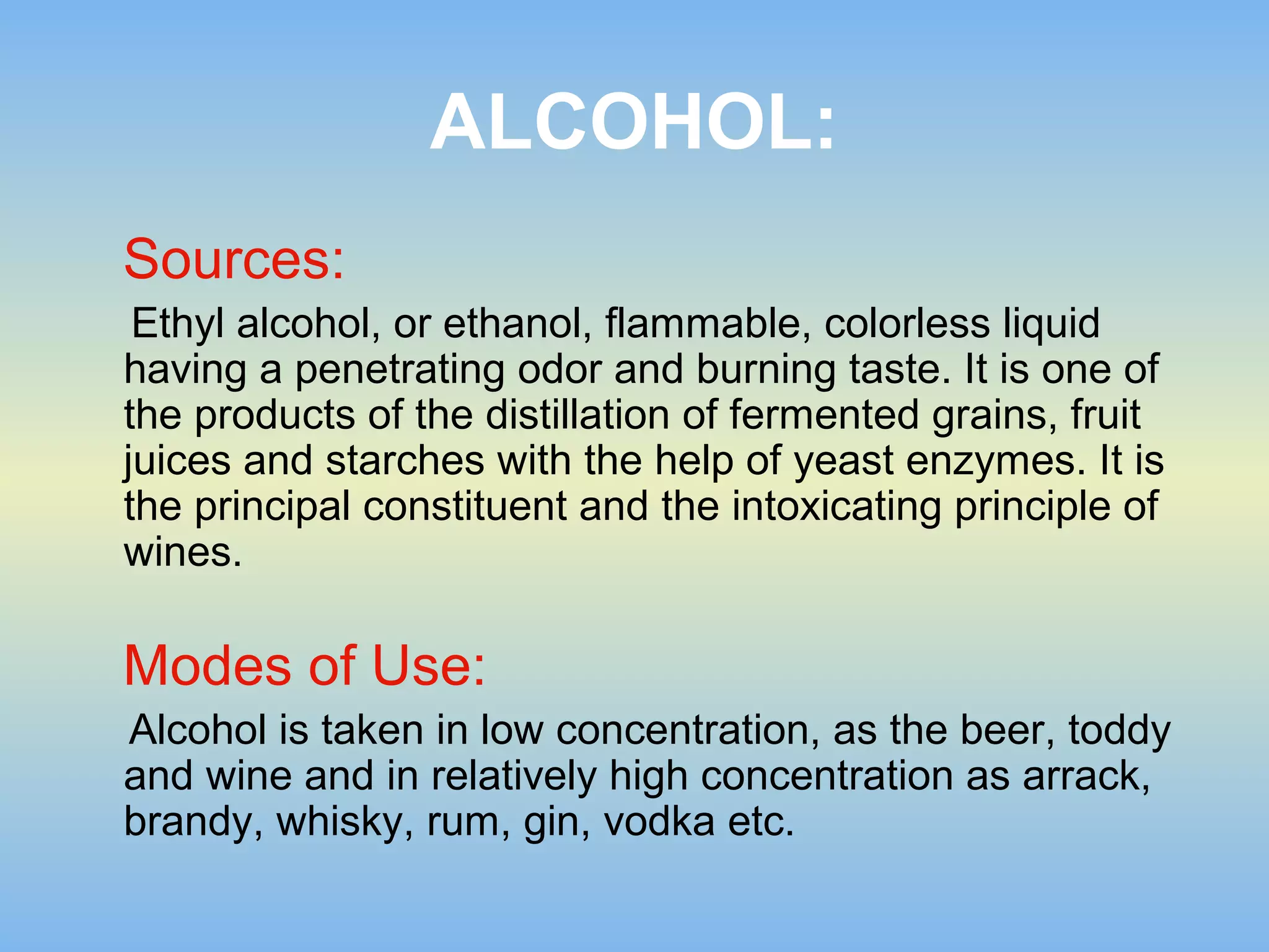 Chemistry in everyday life | PPT