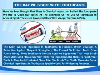 Chemistry in everyday life | PPTX