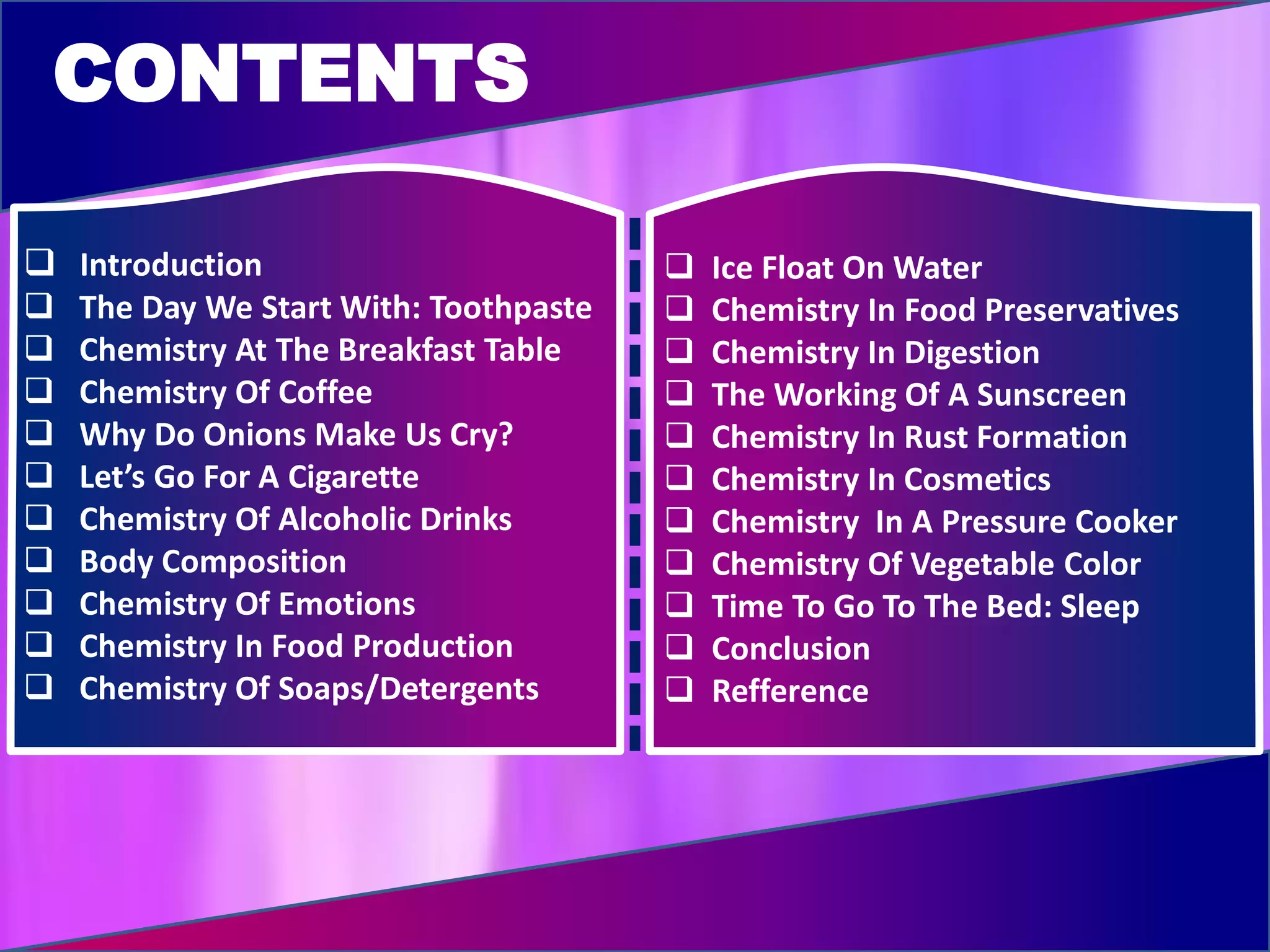 Chemistry in everyday life | PDF