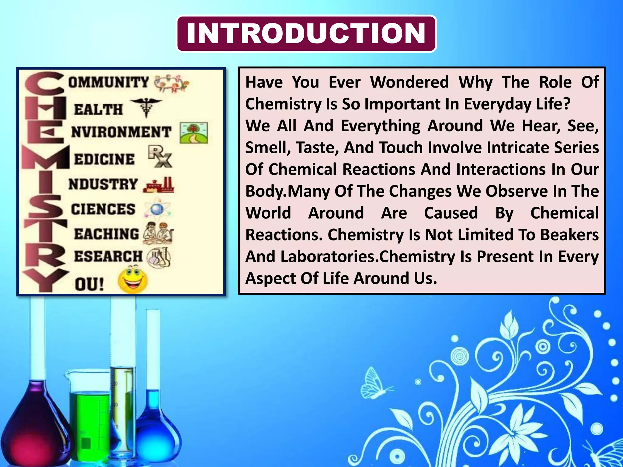 Chemistry in everyday life | PDF