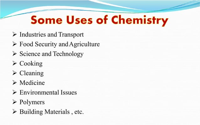 Chemistry in our daily life and its importance | PDF