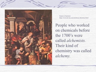 Chemistry in the past | PPT