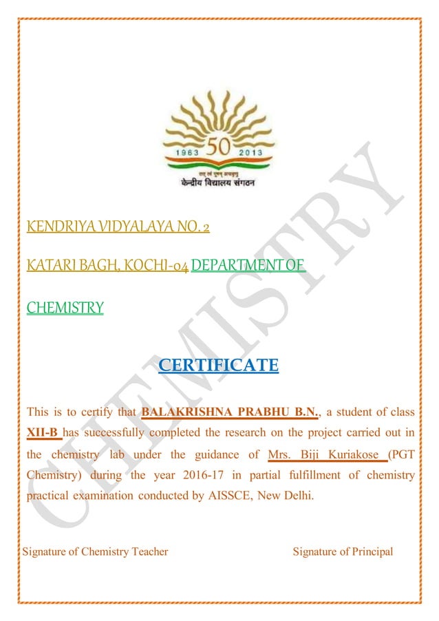 extraction of caffeine from tea chemistry investigatory project class ...