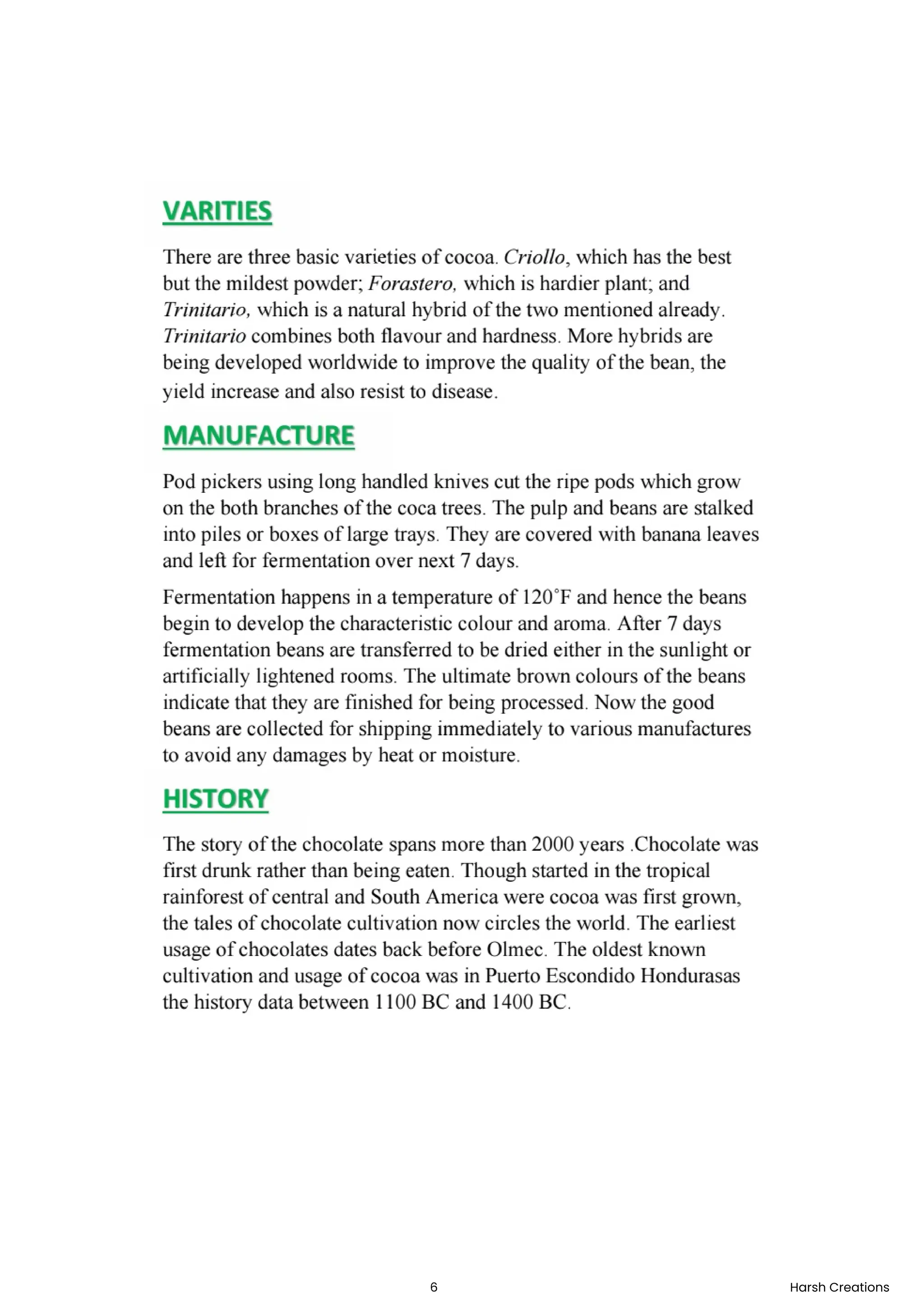 Chemistry Investigatory Project on Chocolate Analysis | PDF