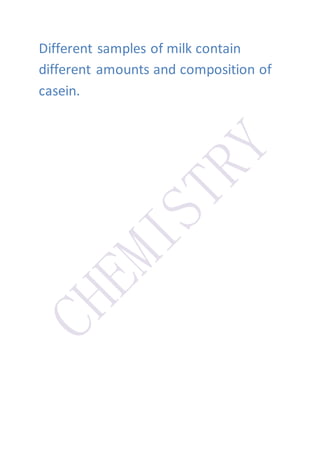Chemistry investigatory project | DOCX
