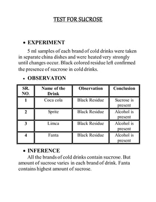 KV Banswara Chemistry investigatory project | DOCX