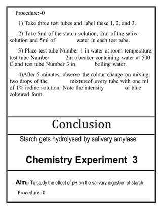 Chemistry investigatory project | PDF