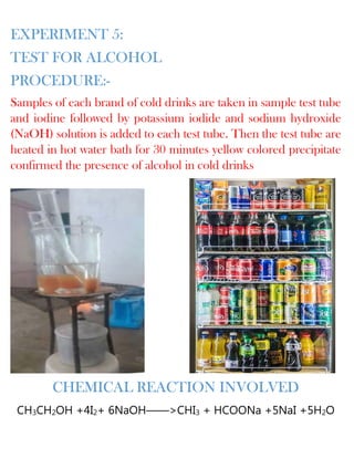 CHEMISTRY INVESTIGATORY PROJECT 2017-18 | PDF