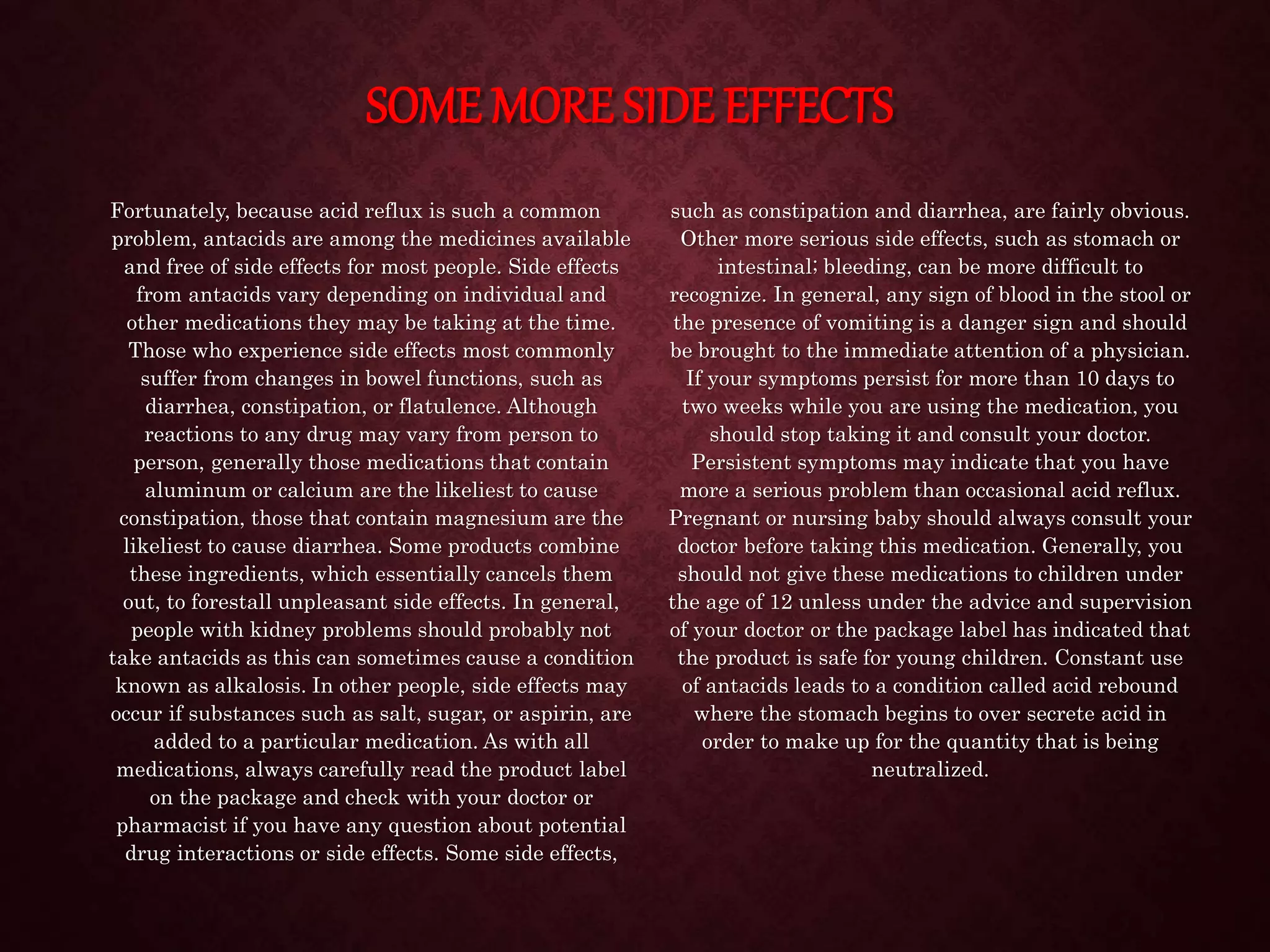 Chemistry investigatory project antacids | PPTX