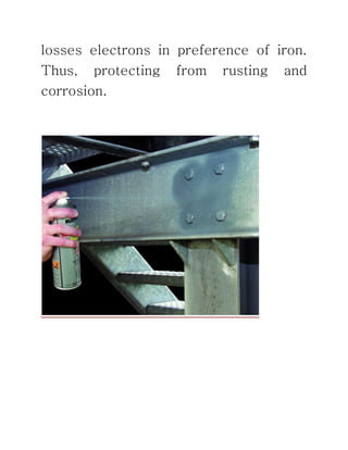 Chemistry Project on the effect of metal coupling on the rusting of ...