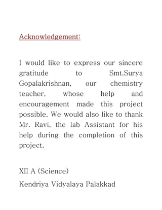 Chemistry Project on the effect of metal coupling on the rusting of ...
