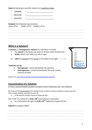 Chemistry Lab Manual | DOCX