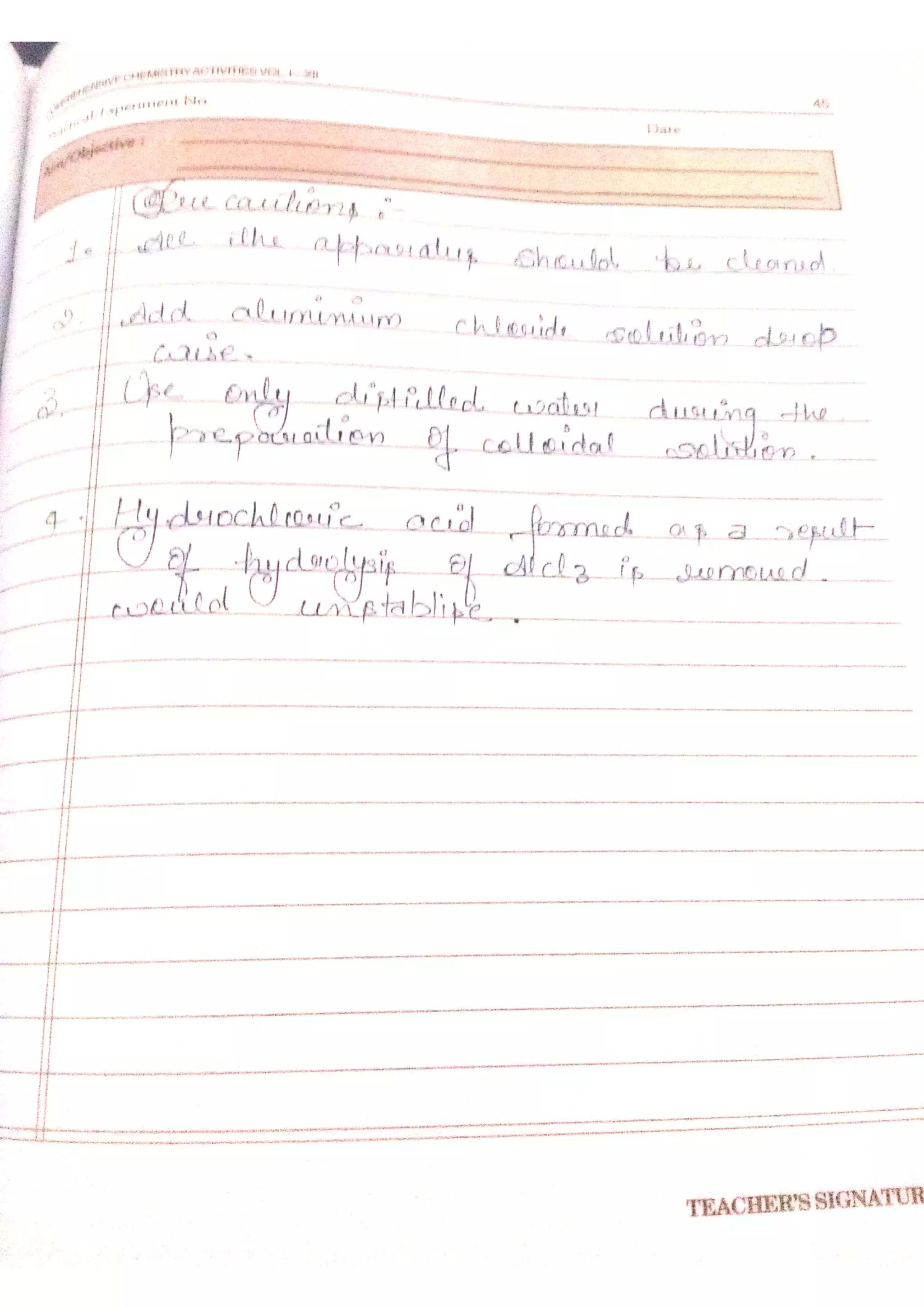 Chemistry lab manual class 12 | PDF