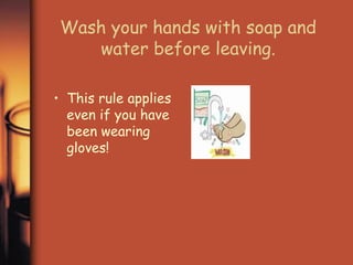 Chemistry laboratory safety rules | PPT