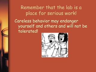 Chemistry laboratory safety rules | PPT