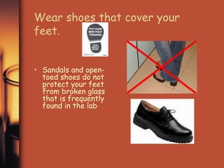 Chemistry laboratory safety rules | PPT