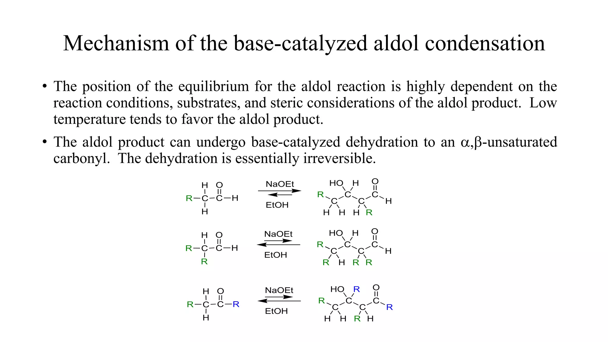 Chemistry lectures : Condensation | PPTX | Chemistry | Science