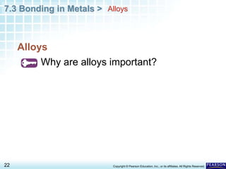 Chemistry lessin 7.3 ppt | PPT