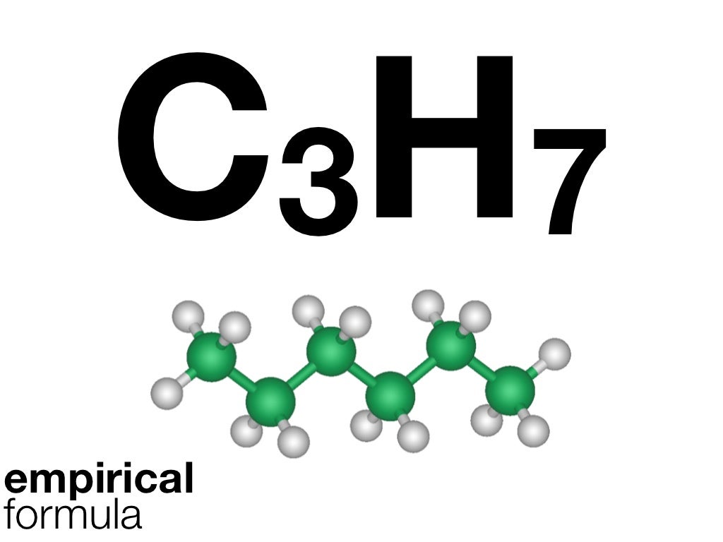 C3H7 empirical formula