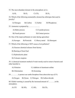Chemistry model exam for G 8.pdf File from JA-99 | PDF