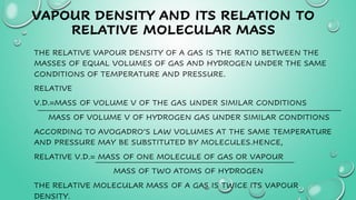 Mole chemistry ppt , ppt for science students | PDF