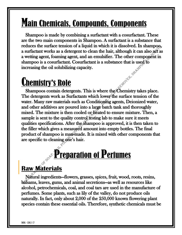 Chemistry Investigatory Project (12th isc 2017):- Preparation of Soap ...