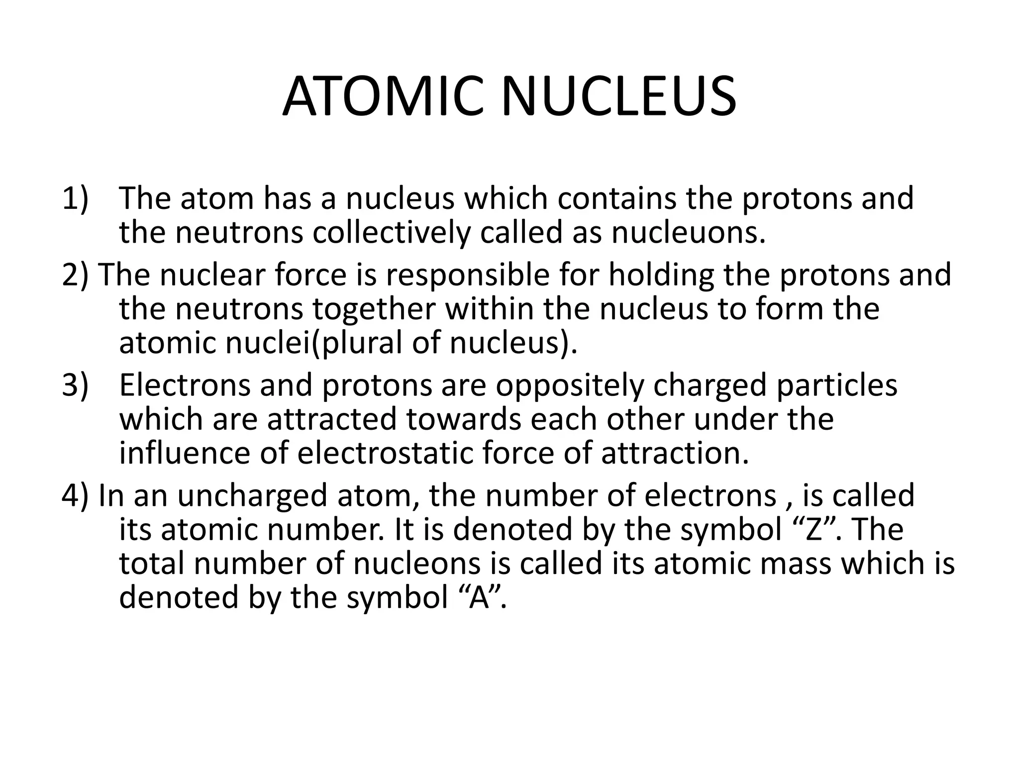 atom and its structure | PPSX