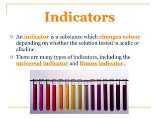 Chemistry - acids and alkali | PPT