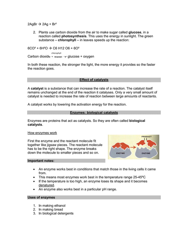Chemistry Revision Notes - IGCSE | PDF | Chemistry | Science