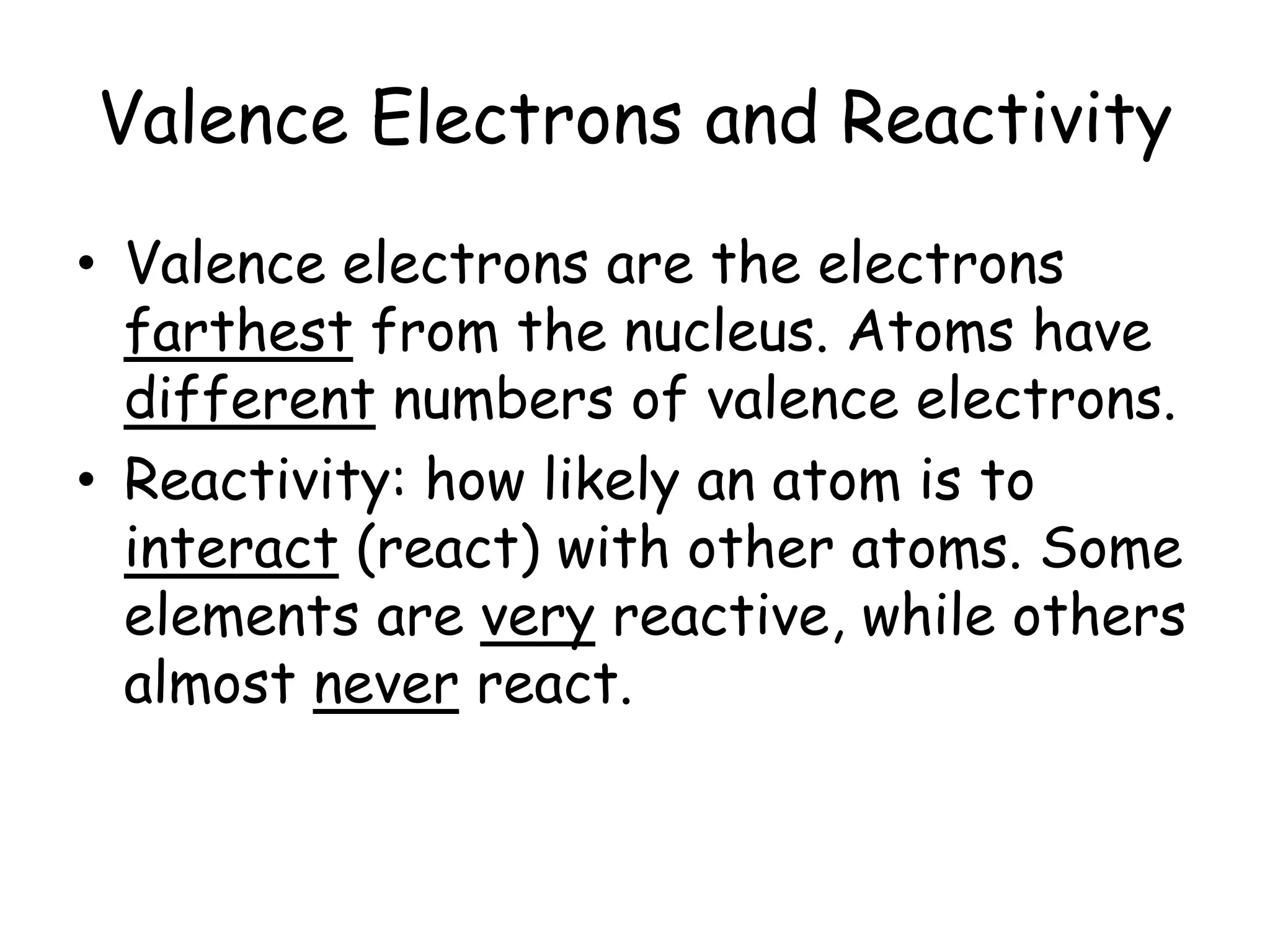 Chemistry notes the periodic table powerpoint | PPTX