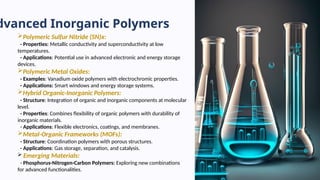 Chemistry of inorganic chemistry and science magnet class | PPT