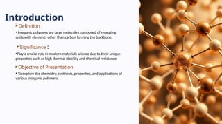 Chemistry of inorganic chemistry and science magnet class | PPT