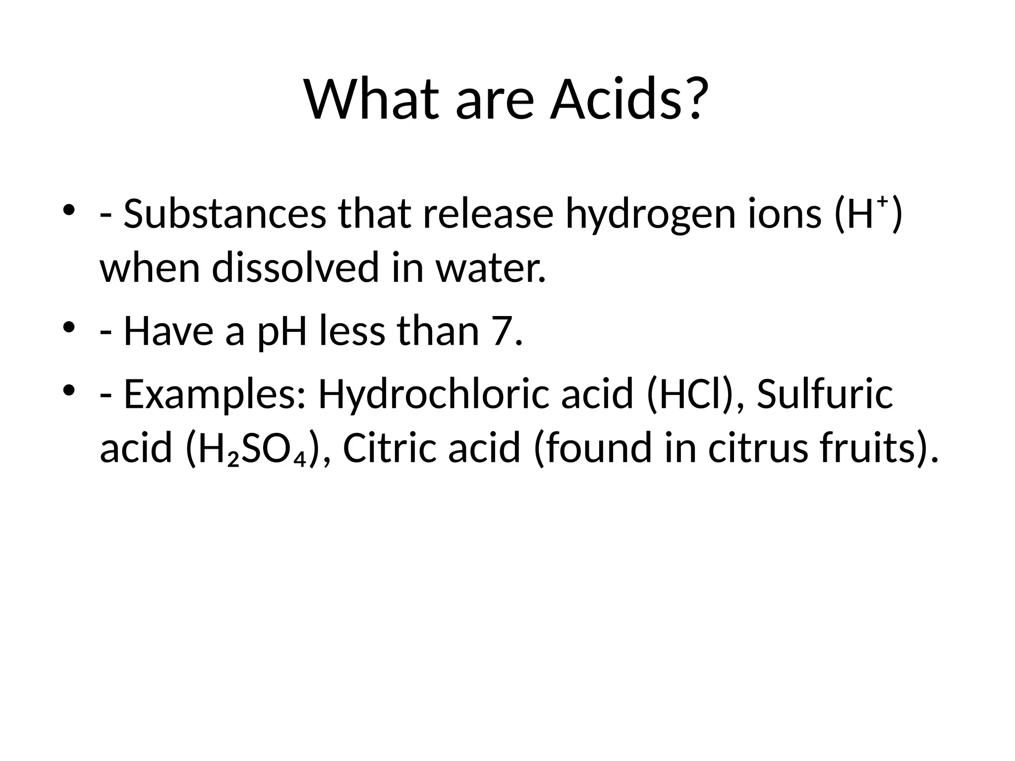 Chemistry_of_Acids_GCSE_Tutorial.pptx suitable for GCSE | PPTX