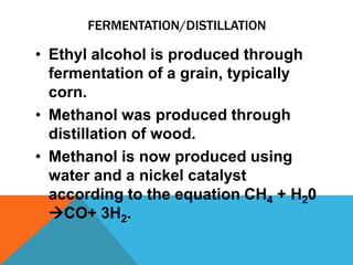 Chemistry of alcohol | PPTX
