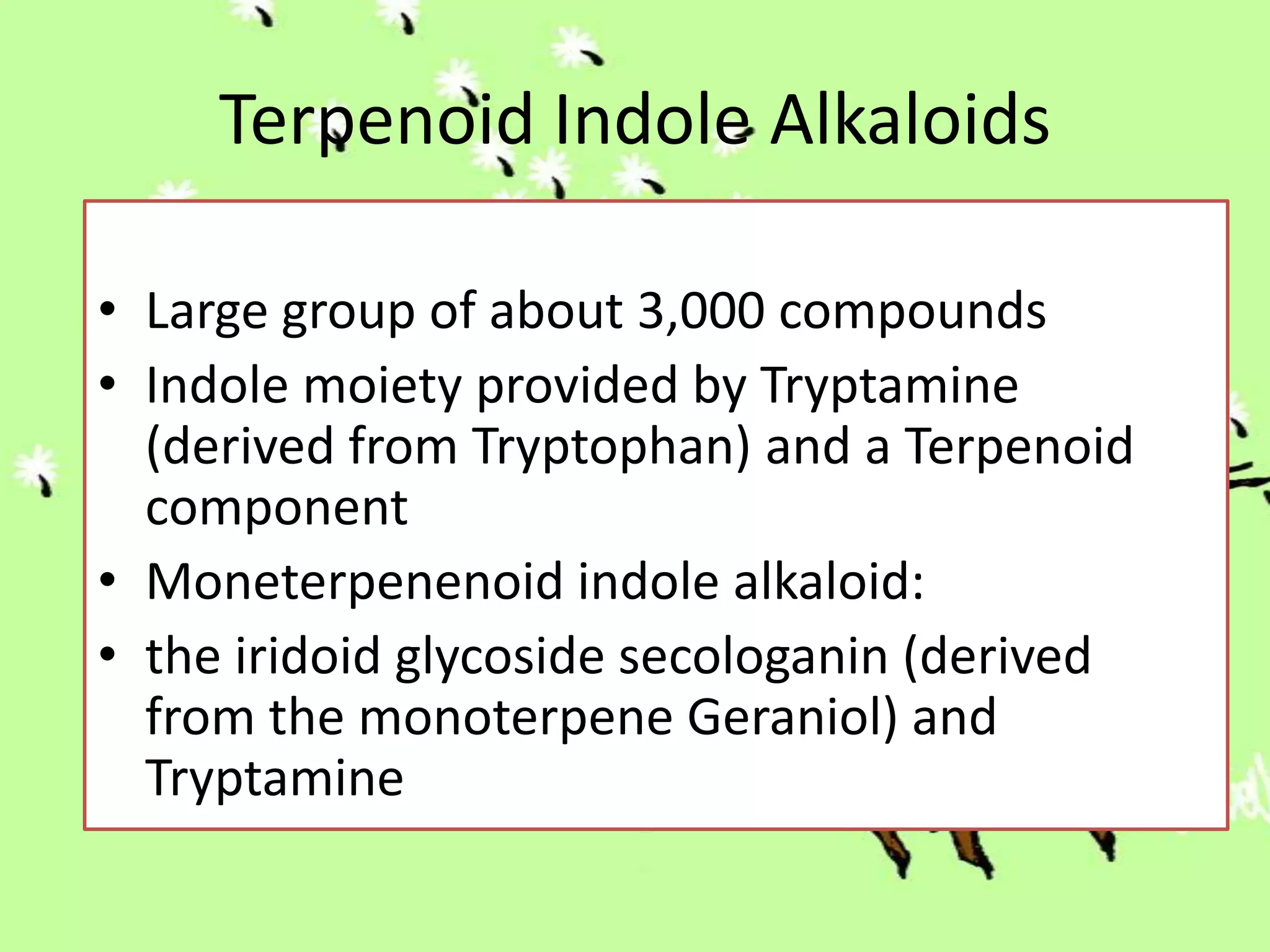 Chemistry of alkaloid | PPTX