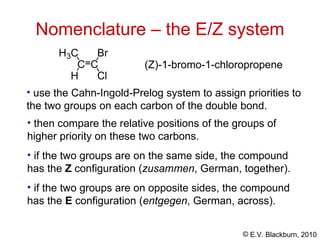 Chemistry of alkenes and alkynes and Unsaturation | PPT