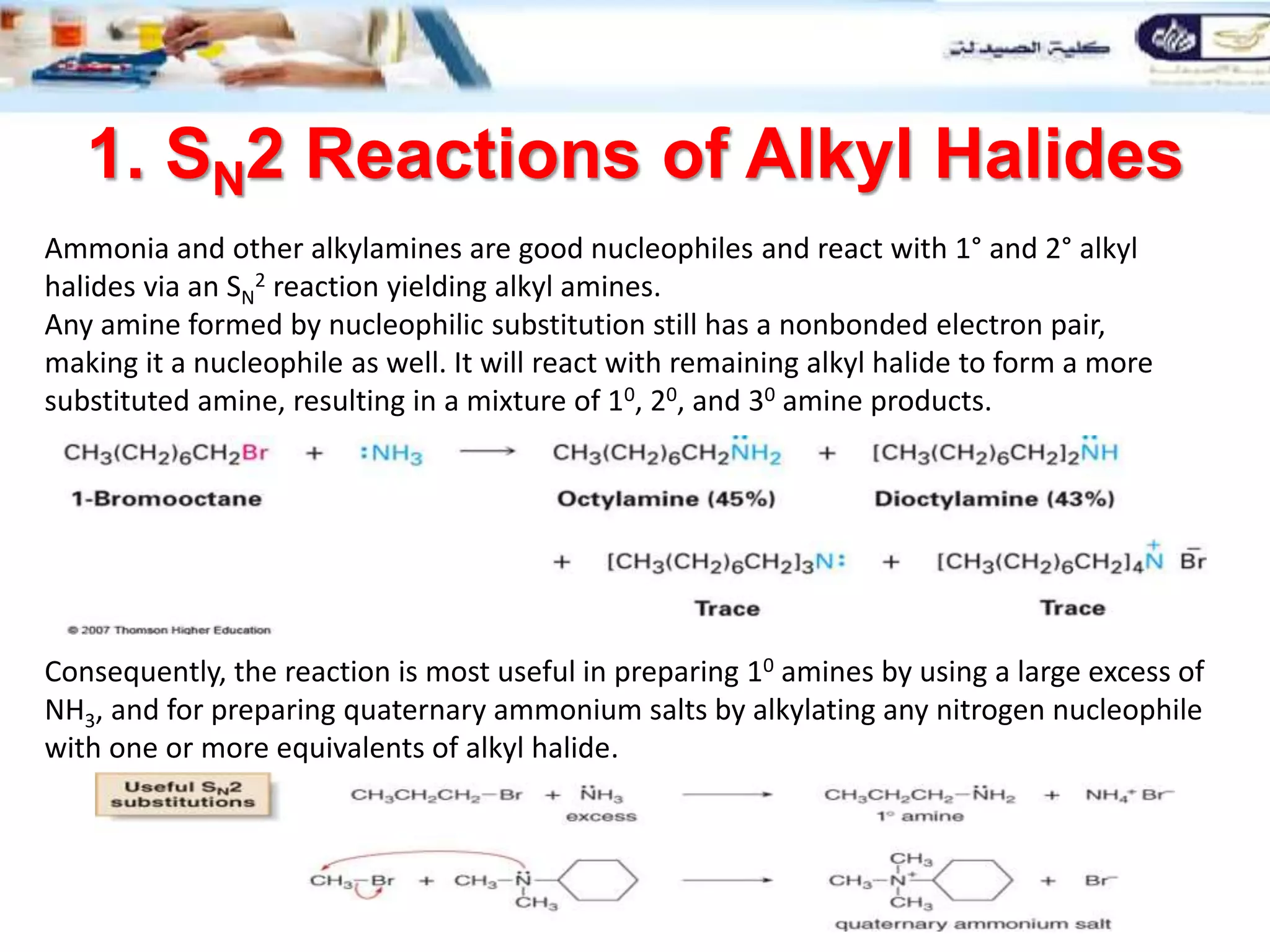 Chemistry of amines | PPTX