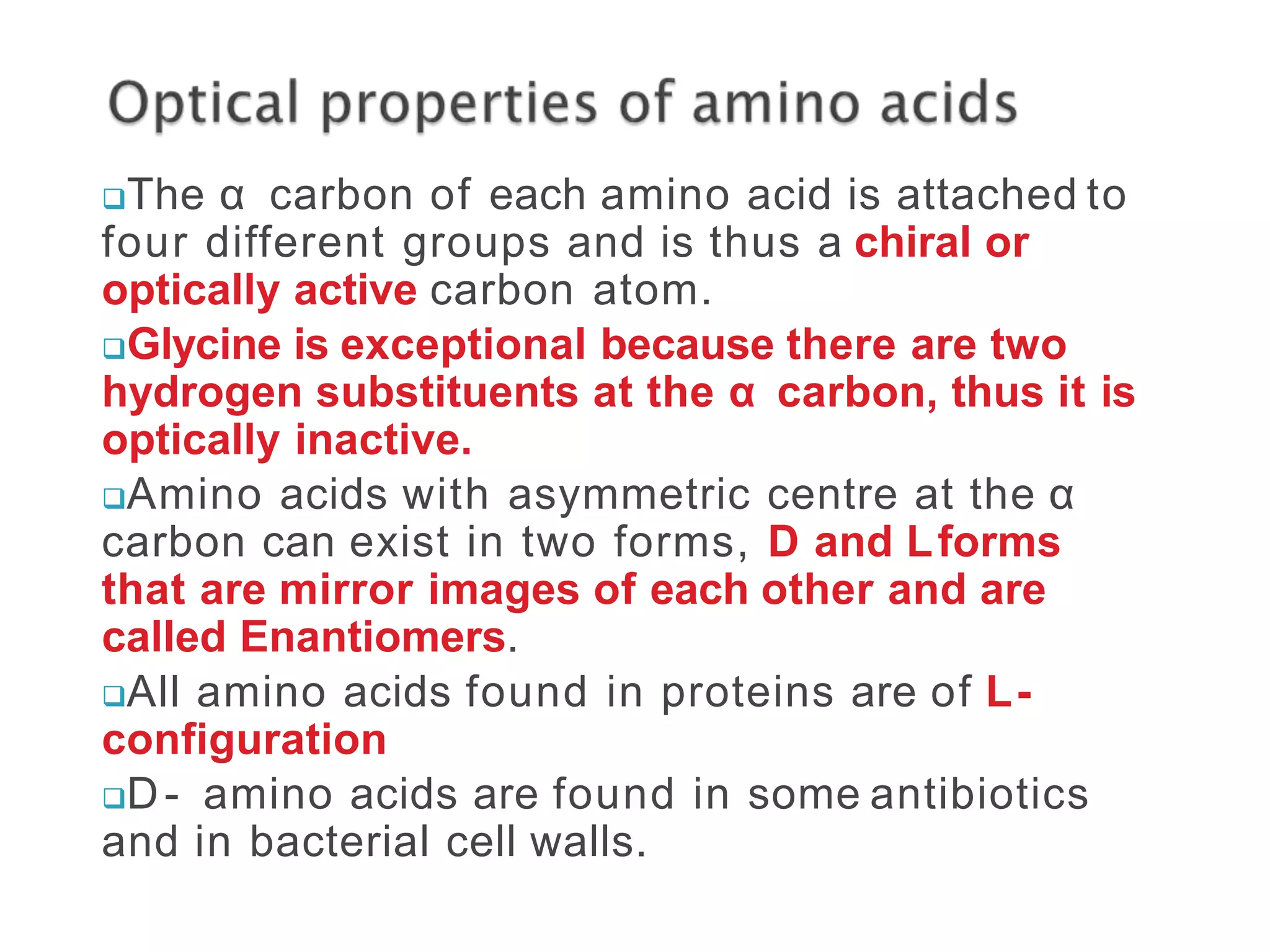 chemistry of amino acid and proteins.pptx | Chemistry | Science