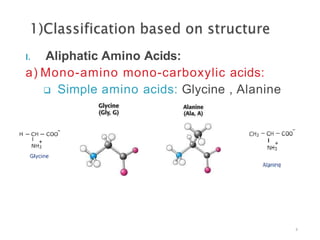 chemistry of amino acid and proteins.pptx | Chemistry | Science