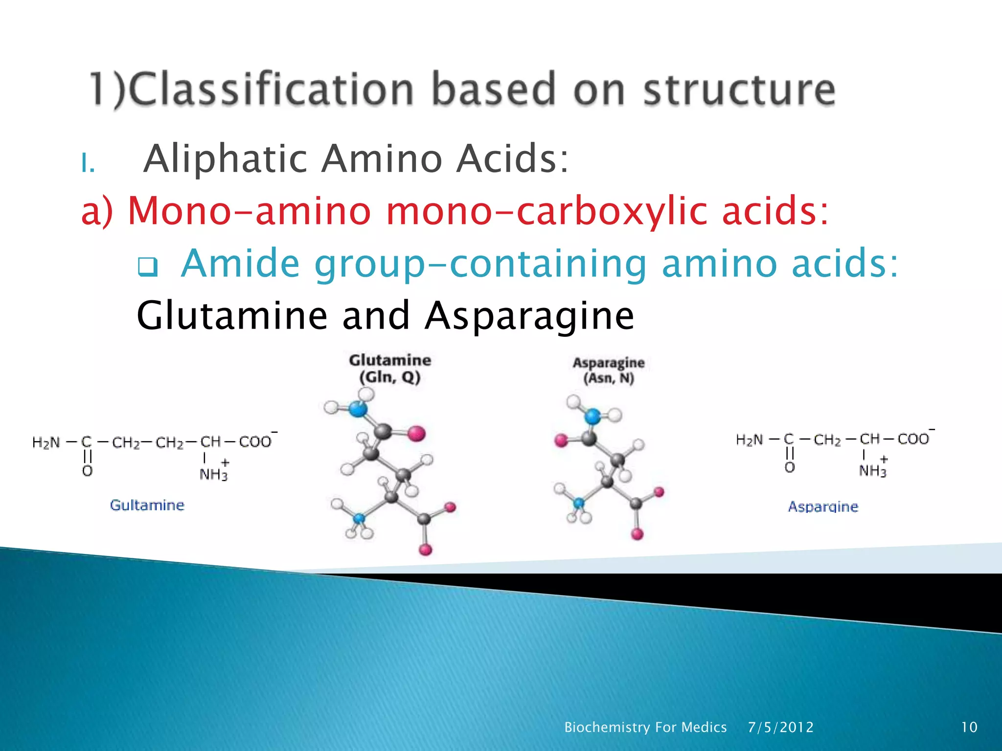 Chemistry of amino acids | PPTX