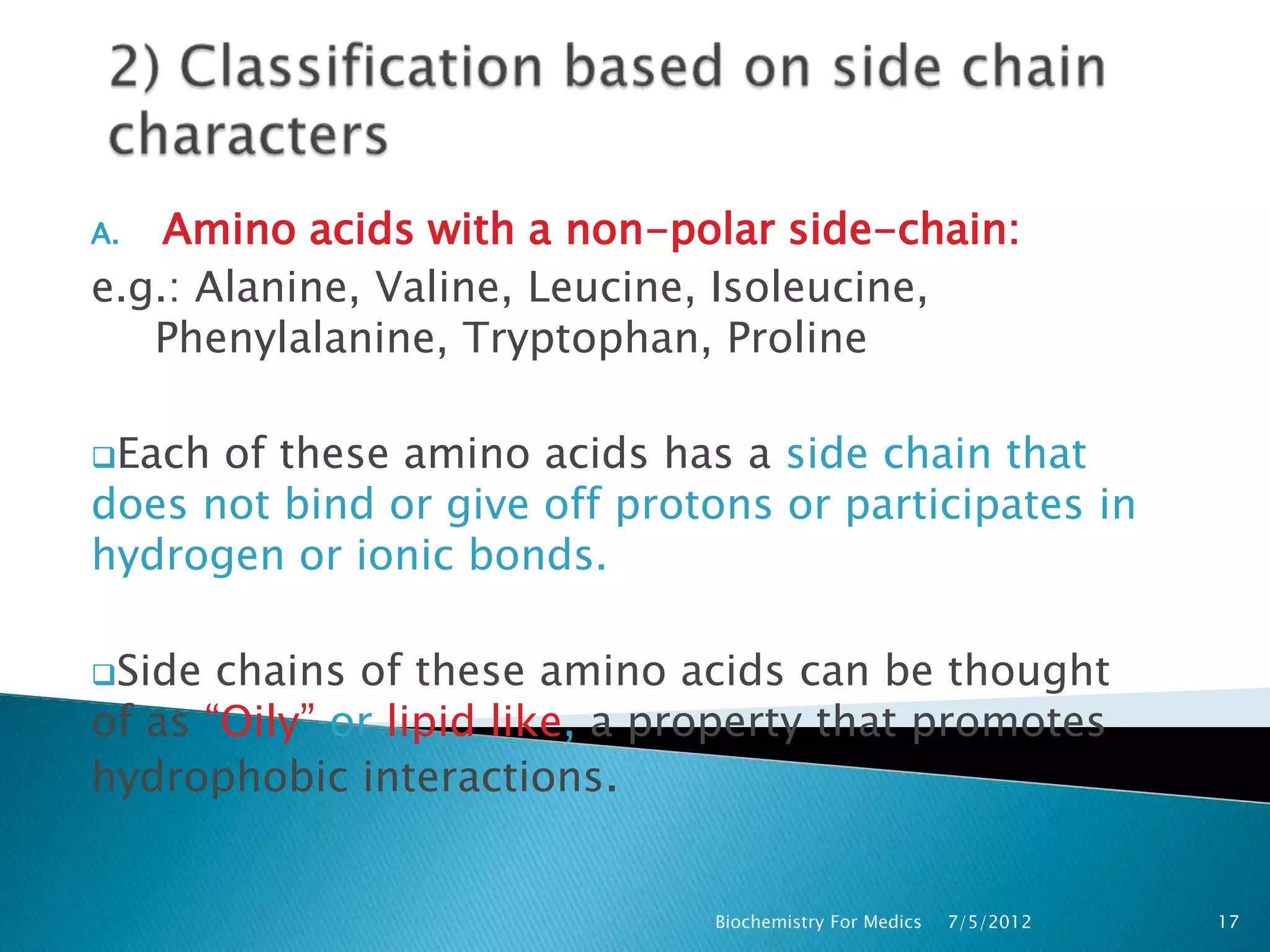 Chemistry of amino acids | PPTX