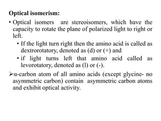 chemistry of amino acids and proteins for I AHS.pdf